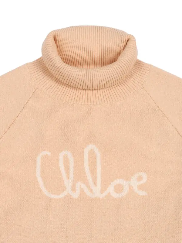 Chloé High-neck Knit Top