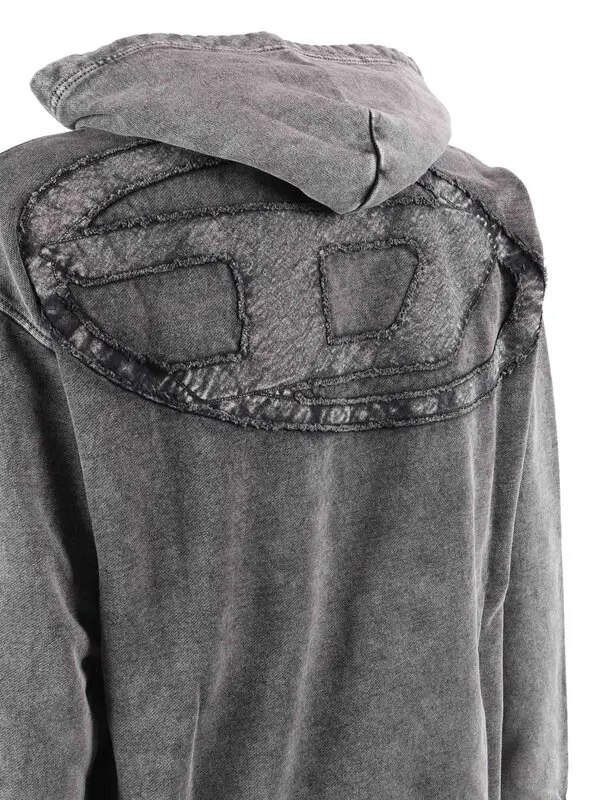 DIESEL® S-boxt-hood-den Felpa