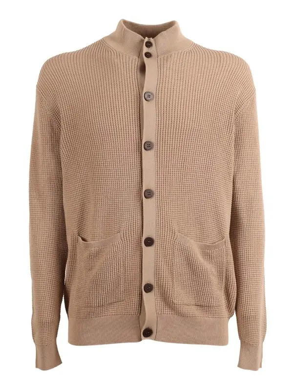 BALLANTYNE Full Button Cardigan