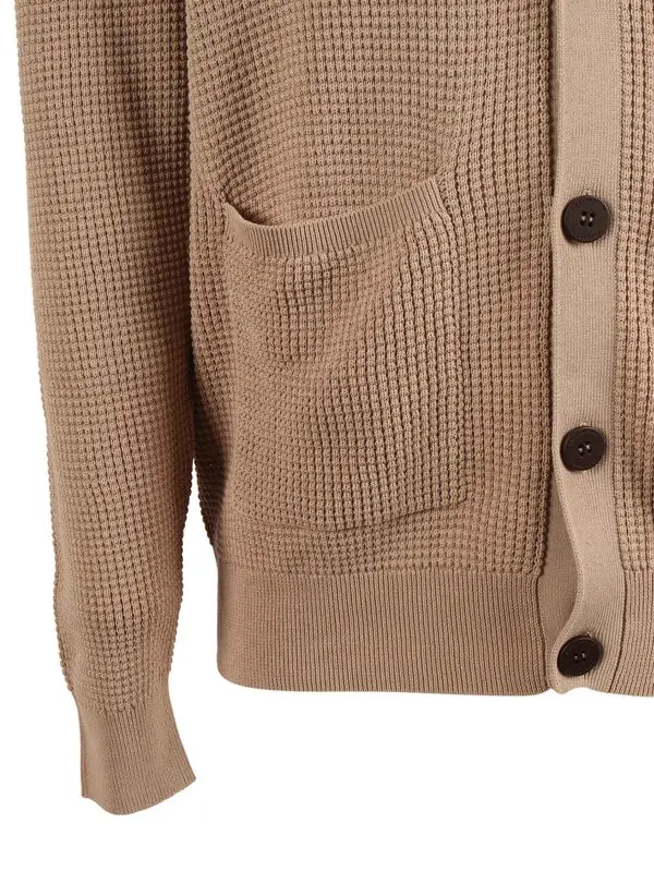 BALLANTYNE Full Button Cardigan