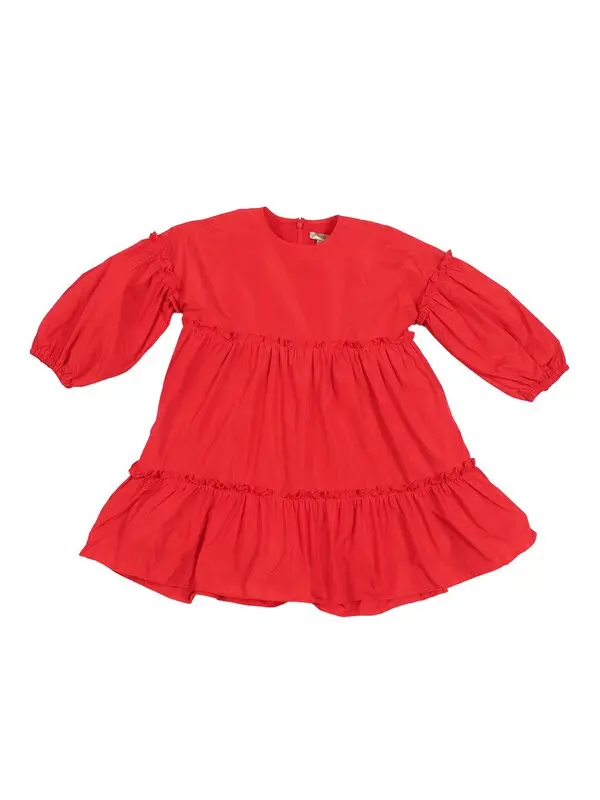 Stella McCartney Woven Dress - Red