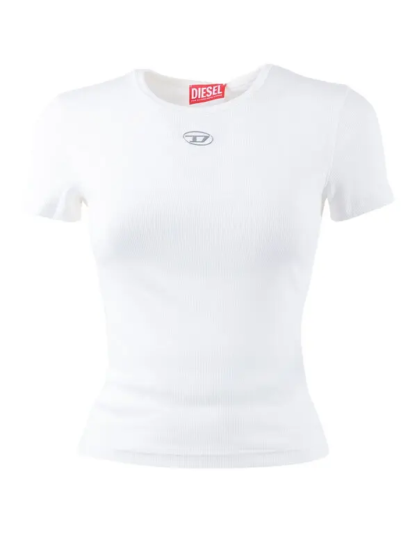DIESEL® T-ele-long-od Top - White