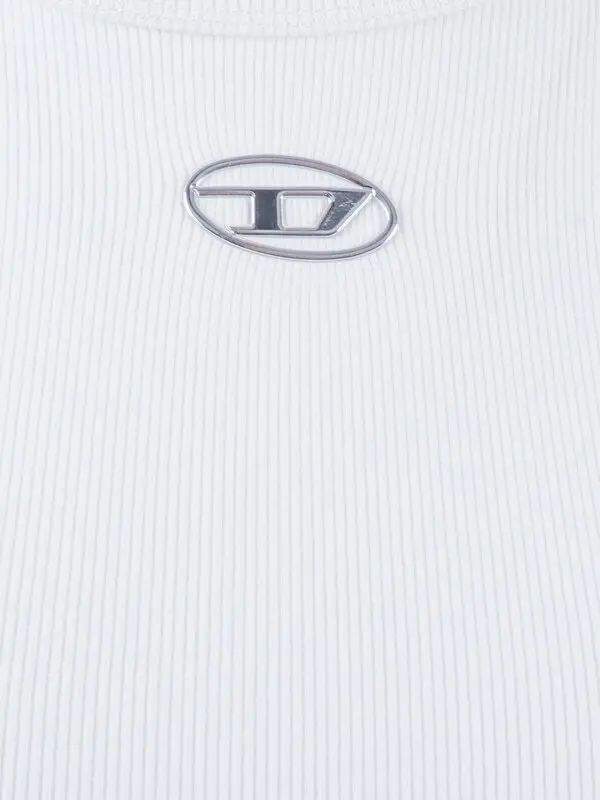 DIESEL® T-ele-long-od Top - White