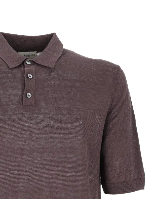 BALLANTYNE Short Sleeves Polo