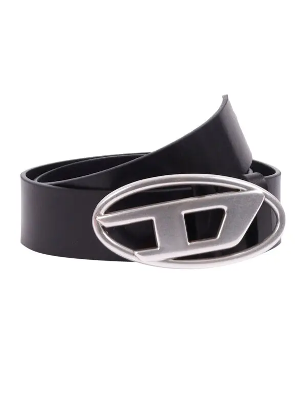 DIESEL® Oval D Logo Belt - Red