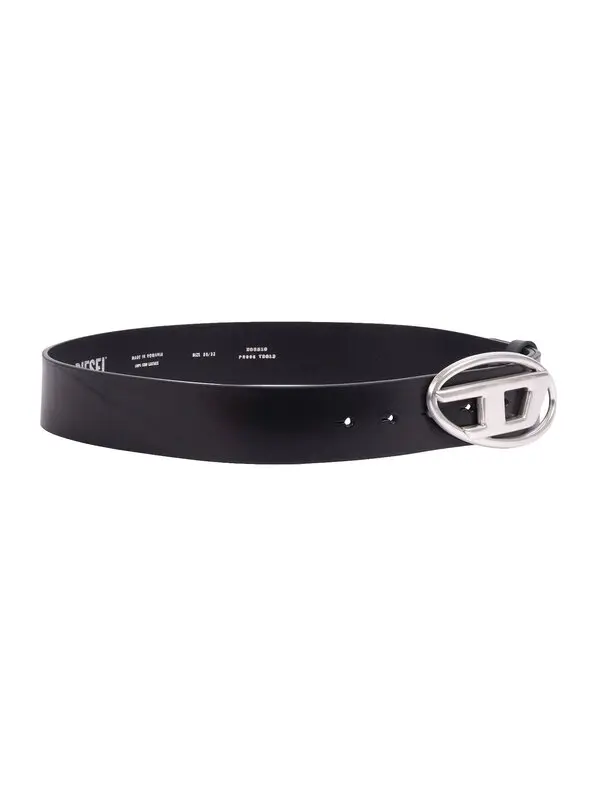 DIESEL® Oval D Logo Belt - Red