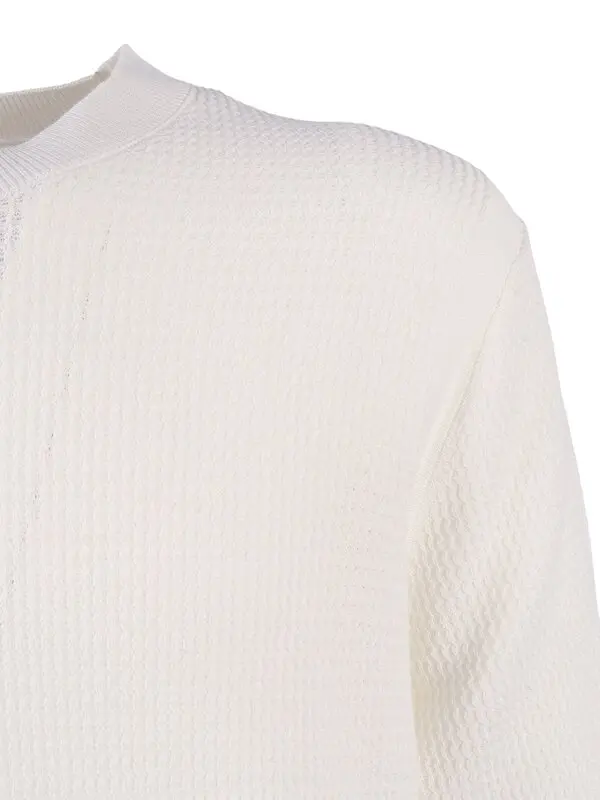 BALLANTYNE Short Sleeve Pullover - White
