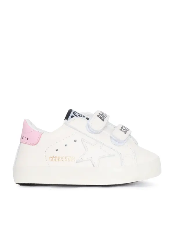 GOLDEN GOOSE Sneakers With Stripes And Star Detail - White