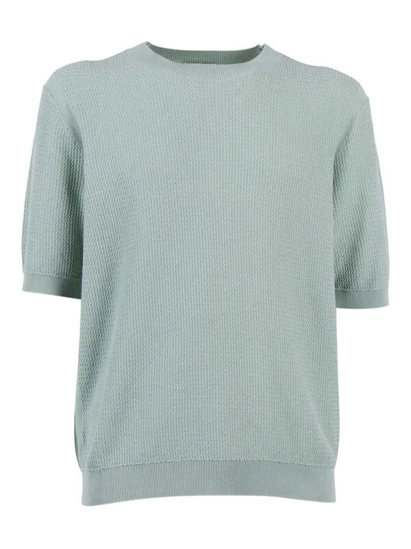 BALLANTYNE Short Sleeve Pullover - Green