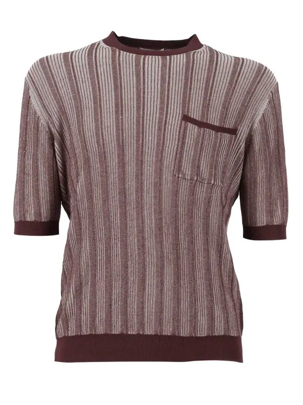 BALLANTYNE Short Sleeve Polo - Red
