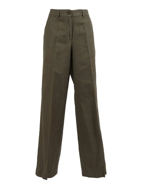 Aspesi Long Trousers - Green