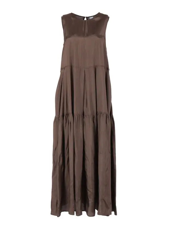 Aspesi Sleeveless Abito Dress - Red