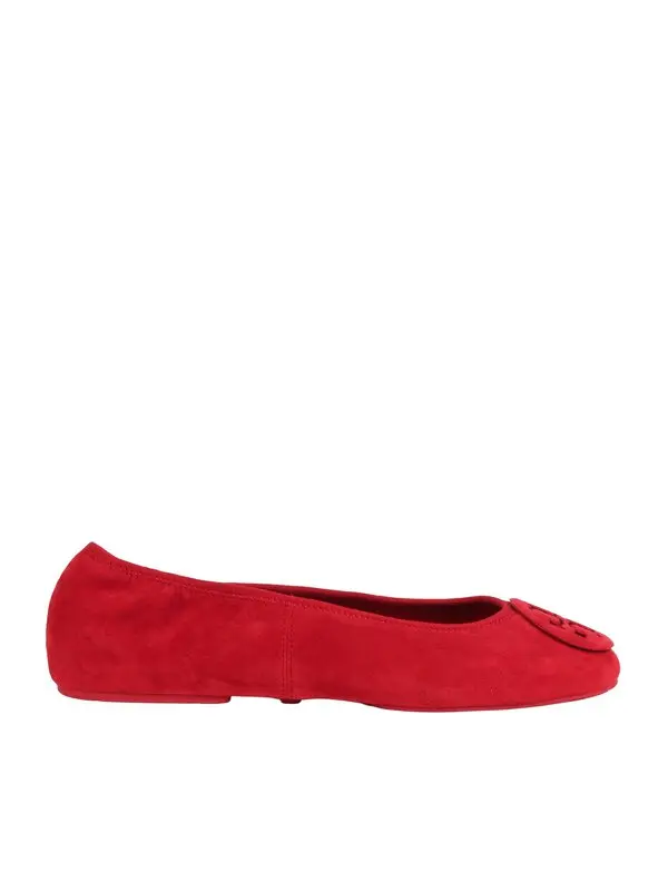 Tory Burch Reva Travel Ballerinas - Red