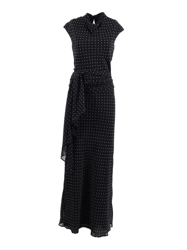 ROTATE BY BIRGER CHRISTENSEN Long Dress With Tie