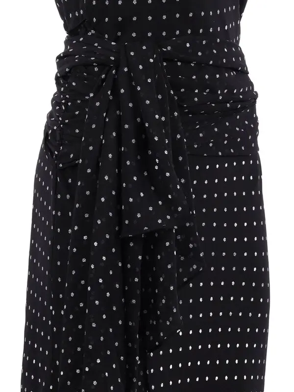 ROTATE BY BIRGER CHRISTENSEN Long Dress With Tie