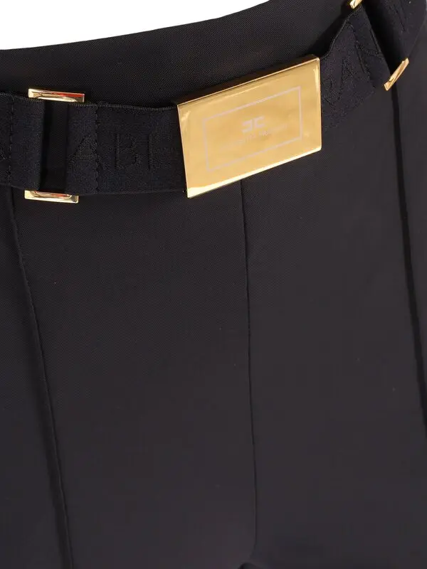 Elisabetta Franchi Trousers With Belt