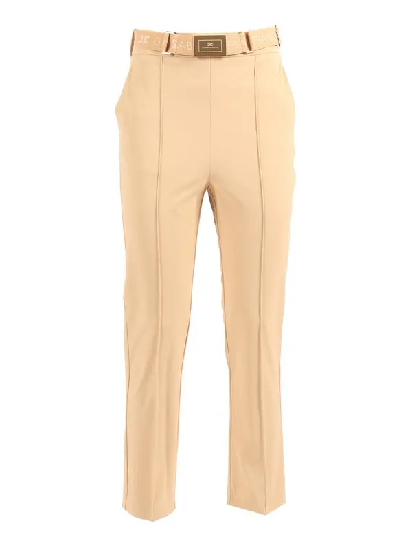 Elisabetta Franchi Trousers With Belt - Other