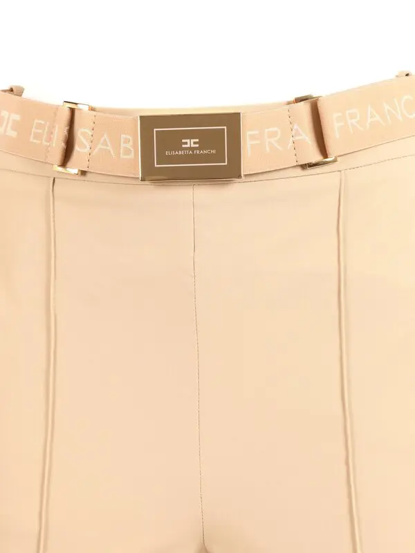 Elisabetta Franchi Trousers With Belt - Other