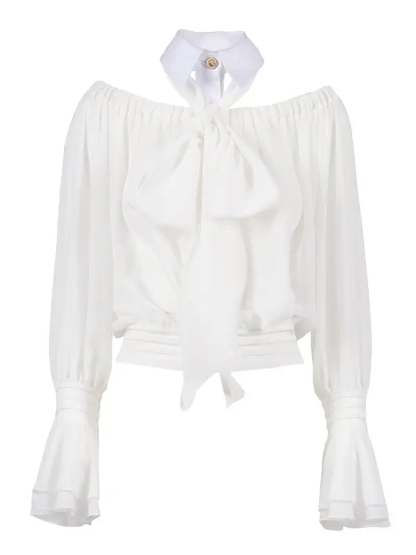 Elisabetta Franchi Blouse - White