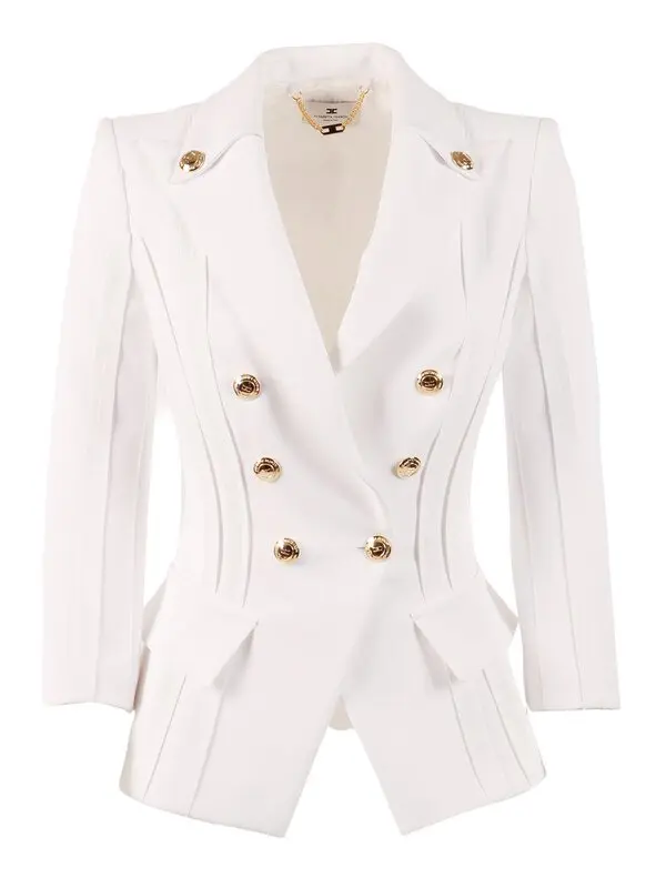 Elisabetta Franchi Giacca - White