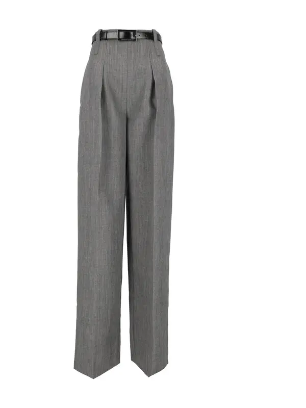 Elisabetta Franchi Trousers With Belt
