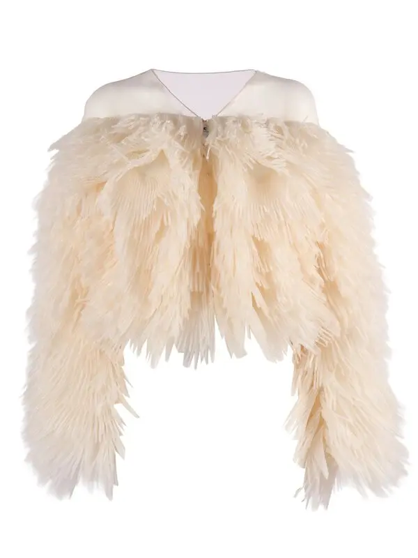 Elisabetta Franchi Ricamata Jacket - White