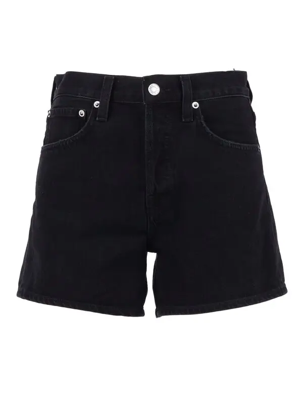 AGOLDE Parker Denim Short - Red