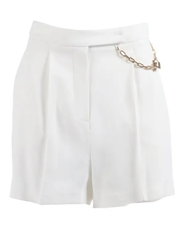 Elisabetta Franchi Short - White