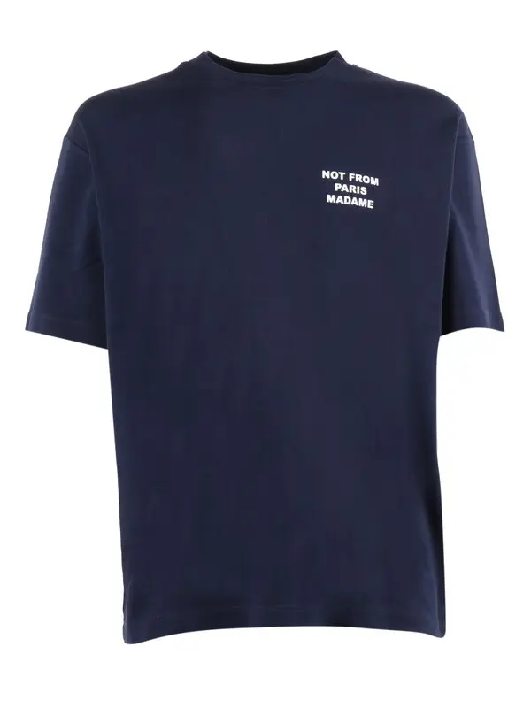 DR�LE DE MONSIEUR T-shirt With Slogan Print