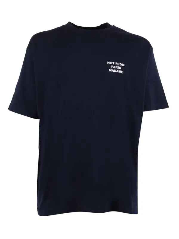 DR�LE DE MONSIEUR T-shirt With Slogan Print