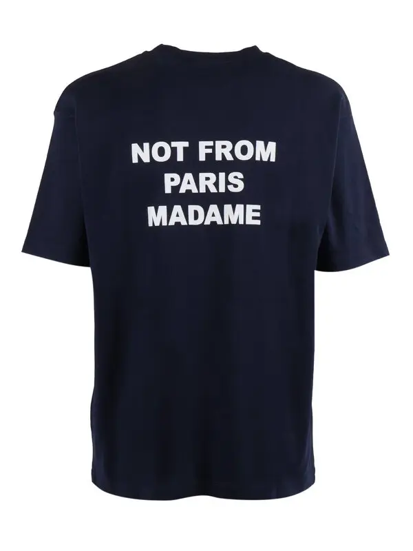 DR�LE DE MONSIEUR T-shirt With Slogan Print