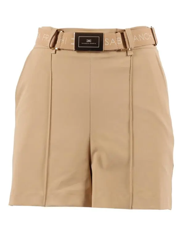 Elisabetta Franchi Short With Belt - Other