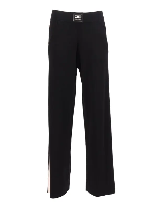 Elisabetta Franchi Tricot Trousers - Red