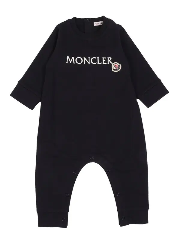 MONCLER BABY Romper + Box - Blu