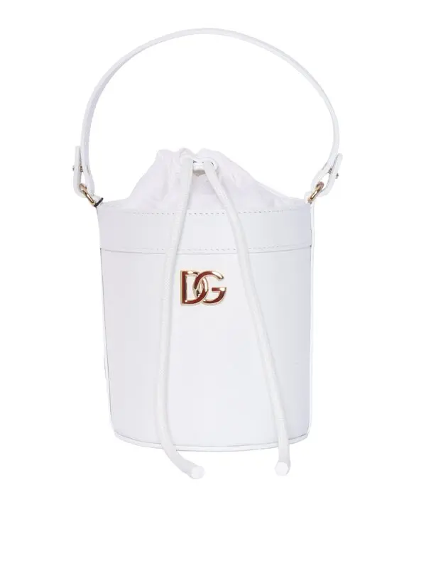 Dolce & Gabbana Bucket Bag - White