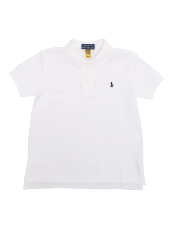 Polo Ralph Lauren Knit Polo Top - White