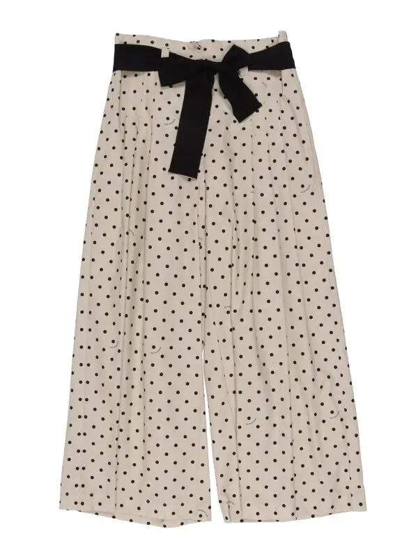 Monnalisa Popeline Printed Pants - Other