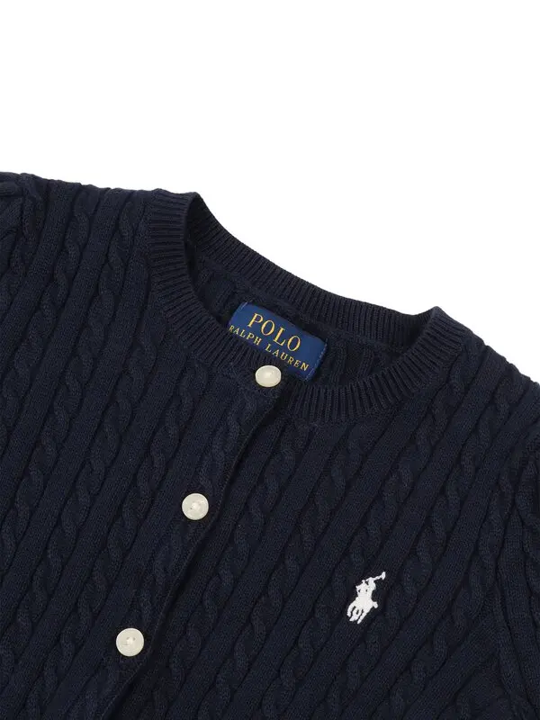 Polo Ralph Lauren Cable Knit Cardigan - Blu