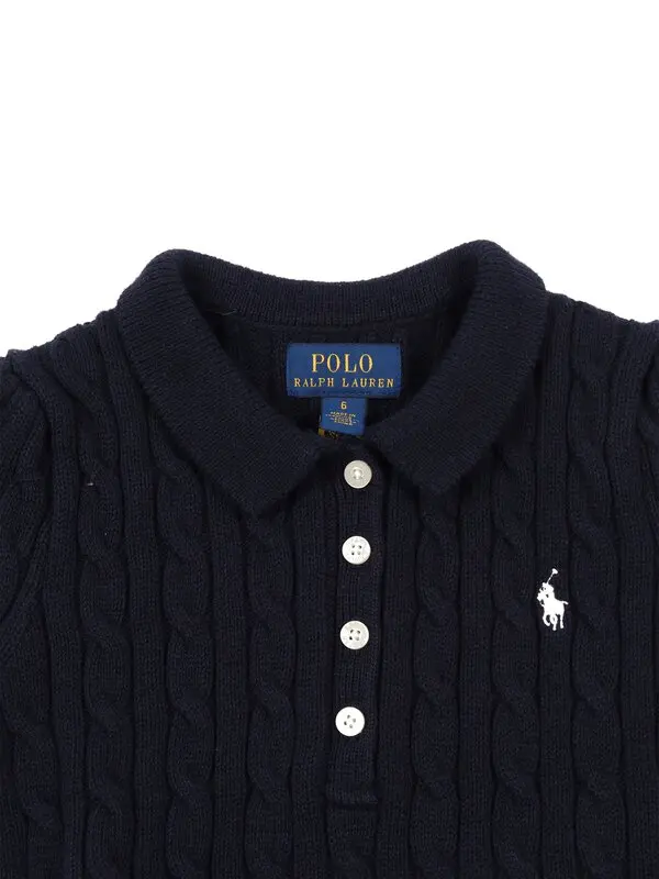 Polo Ralph Lauren Classic Cable Day Dress - Blu