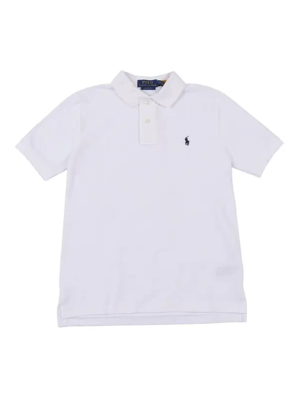 Polo Ralph Lauren Knit Polo Top - White