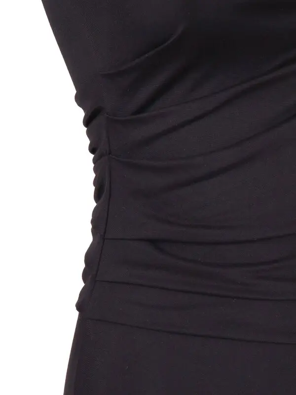 Monnalisa Mini Dress With Ruched Detailing