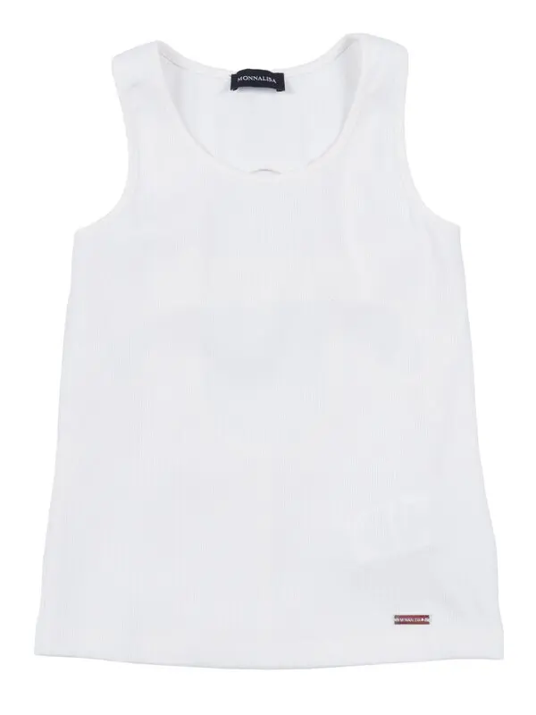 Monnalisa Ribbed Cut Out Tank - Other