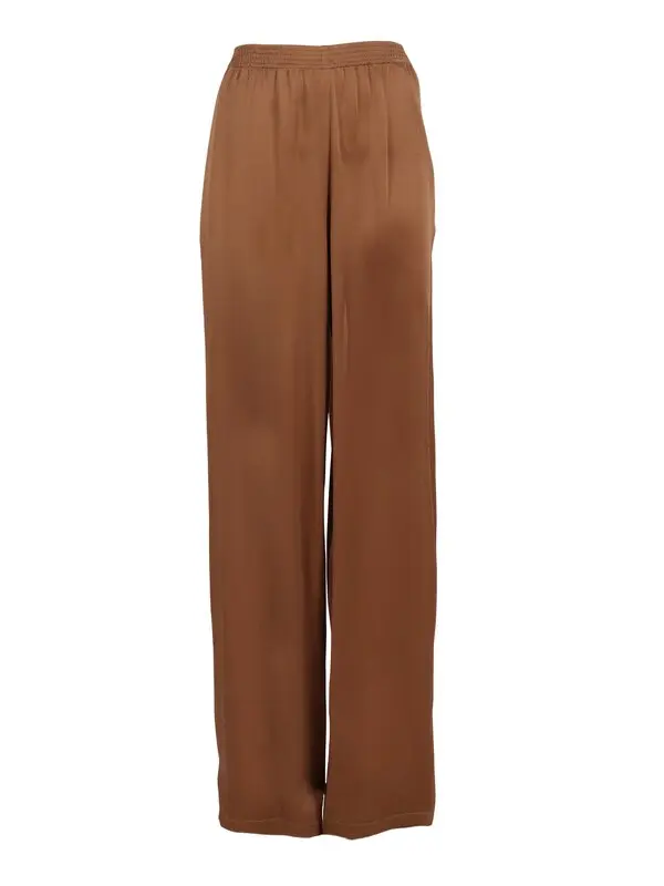 Fabiana Filippi Wide-leg Enver Satin Pants - Other