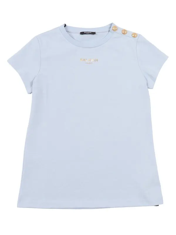 Balmain T-shirt Top - Blue