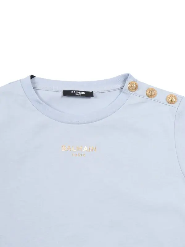 Balmain T-shirt Top - Blue