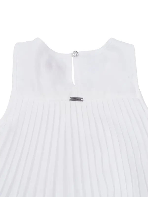 Monnalisa Plisse Mussola Top