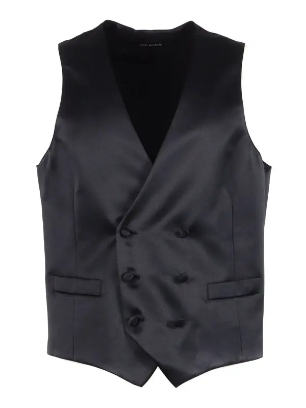 LUIGI BIANCHI Gilet Drop S - Blu
