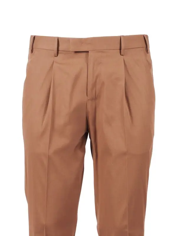 PT TORINO Pleated Trousers With Flap Back Pockets - Other