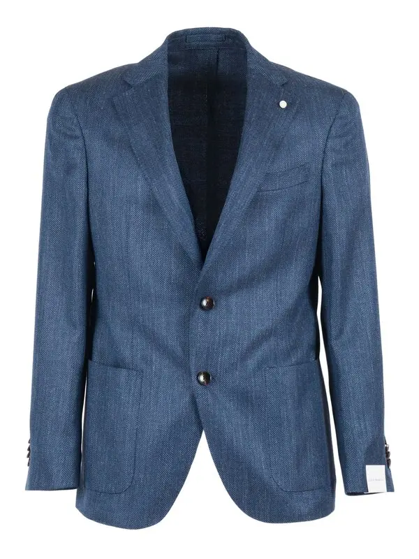 LUIGI BIANCHI Drop 7 Giacca - Blu
