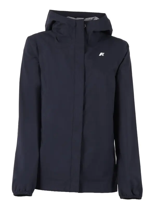 K-WAY Marguerite Stretch Dot Medio - Blu